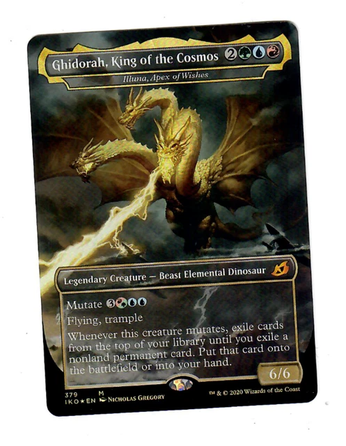 GHIDORAH, KING OF The Cosmos Papier Alu MTG Ikoria English NM EUR 73,92 ...