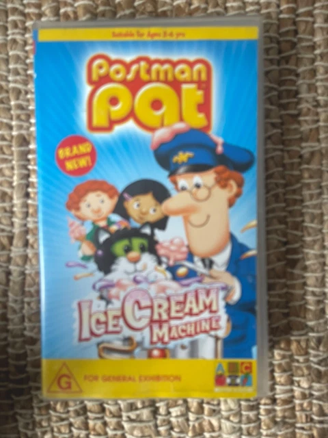 POSTMAN PAT ICE CREAM MACHINE VHS PAL VIDEO VHS! Pal vhs tape~ A rare ...