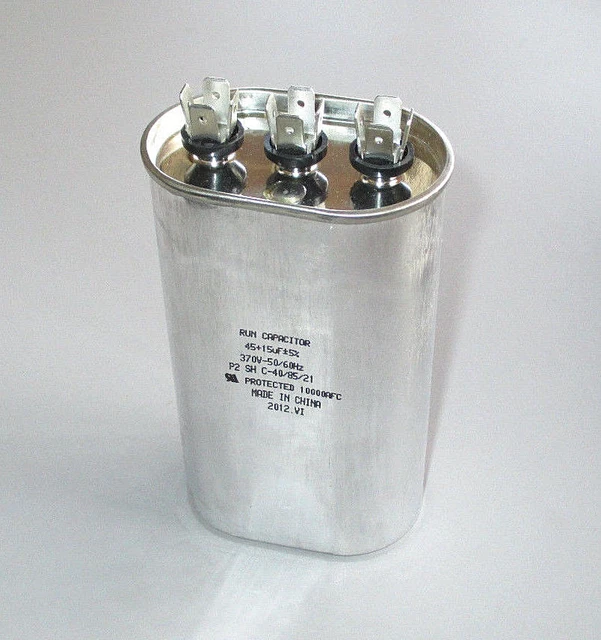 DOMETIC DUO-THERM 3100248.677 Run Capacitor 60+5 mfd RV Camper Air ...