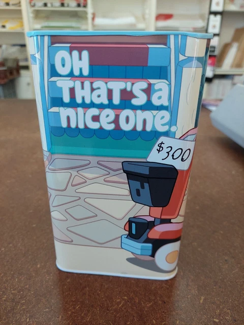 BLUEY MONEY BANK ~ Bluey Money Box ~ Bluey Money Tin Collectable $20.00 ...