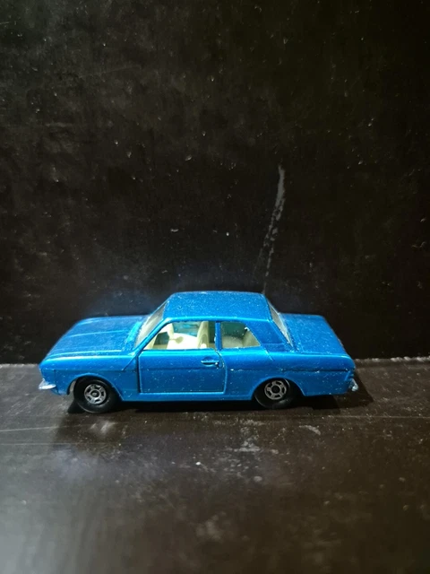 MATCHBOX FORD CORTINA #25 Blue With White Interior $37.00 - PicClick AU