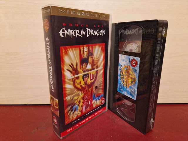 ENTER THE DRAGON - Bruce Lee - Widescreen, PAL VHS Video Tape - NEW SEALED (A45) £14.99 ...