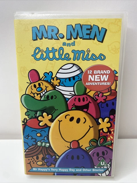 MR. MEN AND LITTLE MISS - Mr Happy's Very Happy Day - 12 stories PAL ...