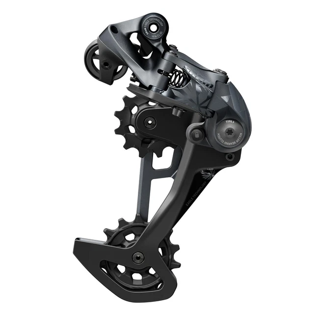 SRAM XX1 EAGLE Type 3 12-Speed Rear Derailleur - Black Gris EUR 490,22 - PicClick FR