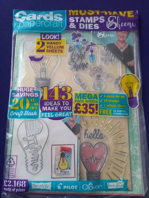 SIMPLY CARDS AND papercraft magazine, Issue 244,New, Stamps, Die £5.00 ...