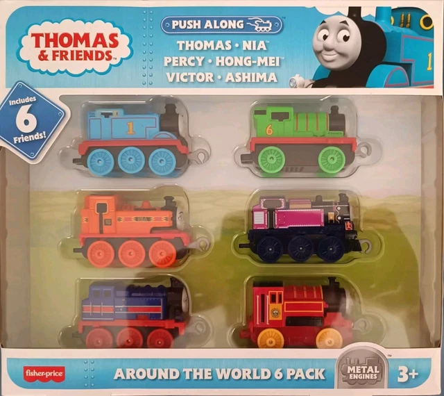 THOMAS & FRIENDS Around The World Push Along 6 Pack £12.00 - PicClick UK