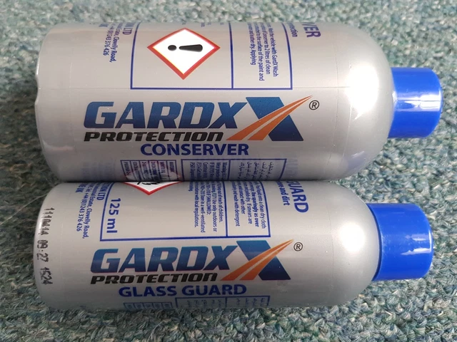 GARDX PROTECTION CONSERVER 250ml and glass guard 125ml £9.00 - PicClick UK