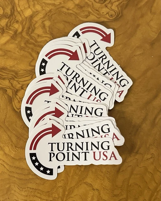 10 CHARLIE KIRK Turning Point USA Vinyl Stickers Political $7.48 ...