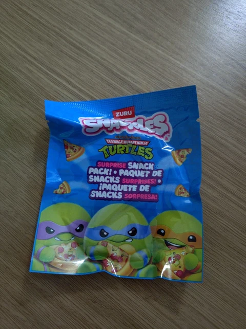 ZURU SNACKLES TEENAGE Mutant Ninja Turtle Plush Toy - Leonardo £5.45 ...