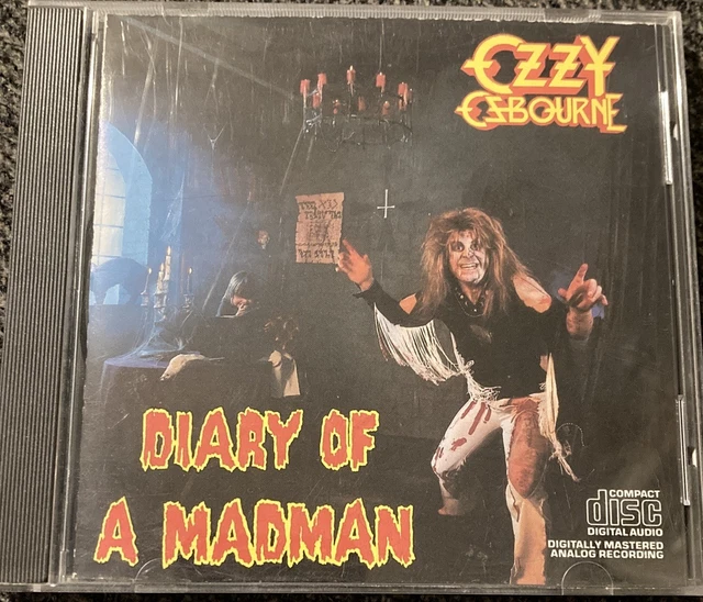 IZZY OSBOURNE DIARY Of A Madman Cd Jet Records Zk 37492 (1981) Rock ...