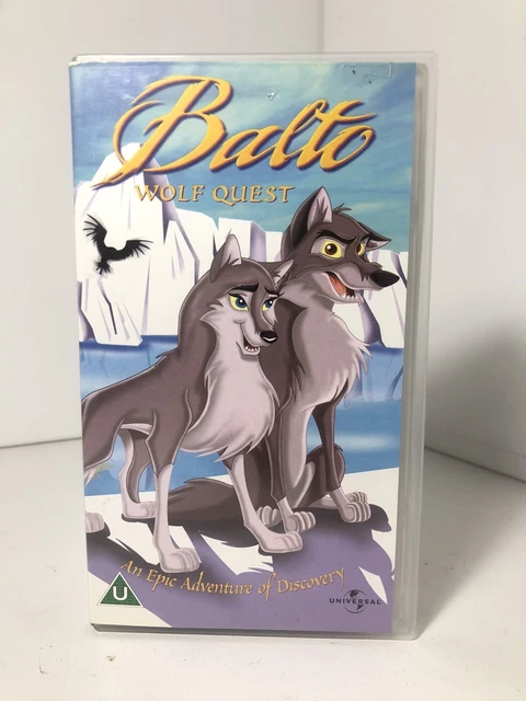 BALTO WOLF QUEST VHS Video Tape PAL Cert U 2002 £9.95 - PicClick UK