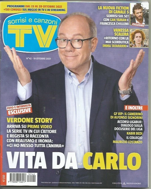 Rivista Settimanale Sorrisi E Canzoni Tv N 42 19 Ottobre 2021 Gruppo