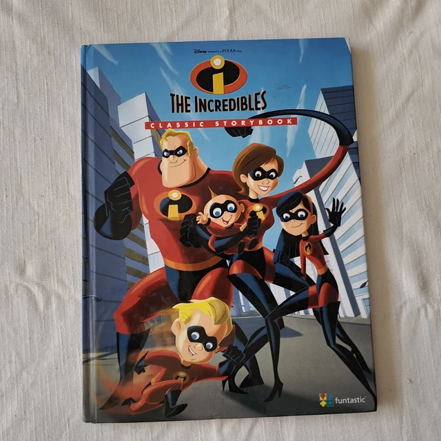 Disney Pixar The Incredibles Classic Storybook Hardcover 2004 9 95