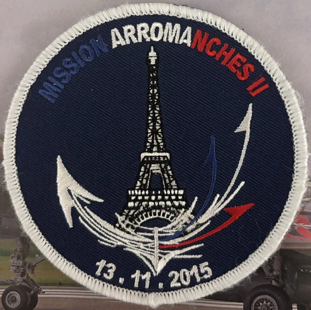 PATCH AÉRONAVALE - Porte-avions Charles De Gaulle - R91 Mission ...