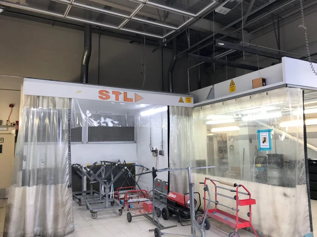 SMART REPAIR FACILITY - STL Smart booth - Spray booth - Bodyshop £4,000 ...