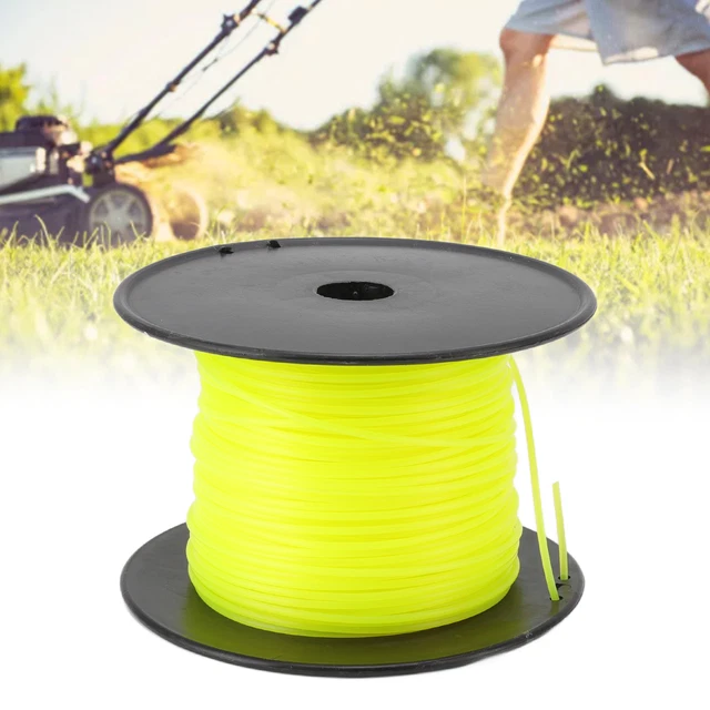 (100M/328.1FT)BRUSHCUTTER CORD LOW Noise 3mm Spool Heavy Duty Design ...