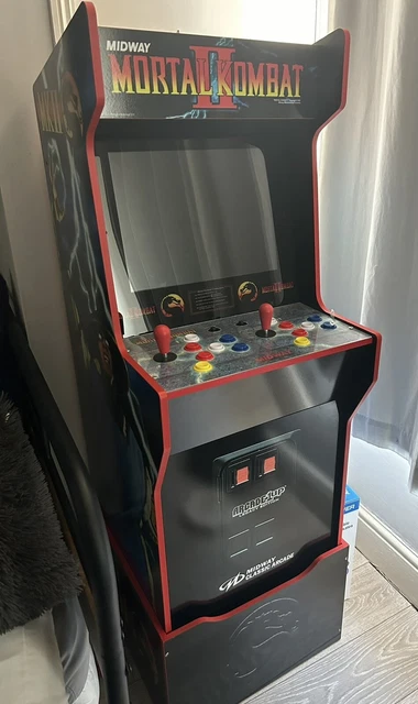 ARCADE 1UP MORTAL Kombat 2 Arcade Machine Ultimate MK2 5ft Man Cave ...