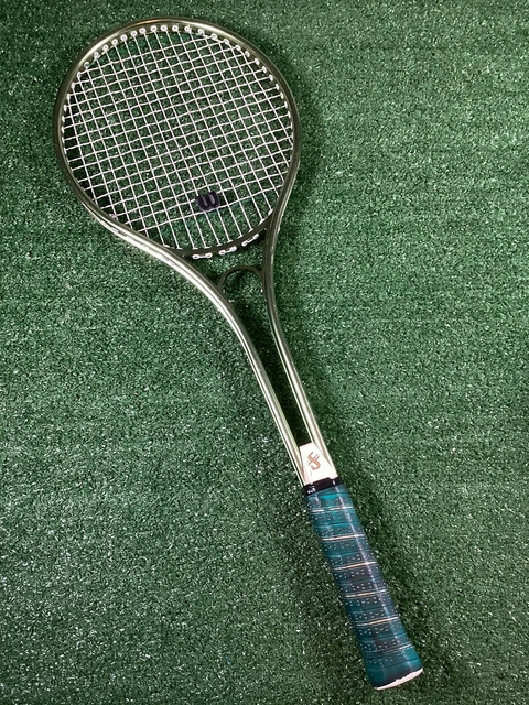 WILSON TENNIS RACKET - Vintage Retro Shin Nippon Japan Racket - Green ...