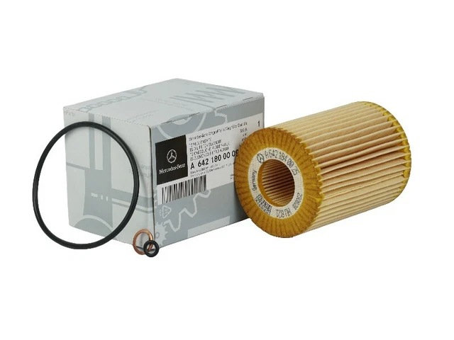 GENUINE MERCEDES-BENZ OM642 Oil Filter W221 S-Class W212 E-Class ...