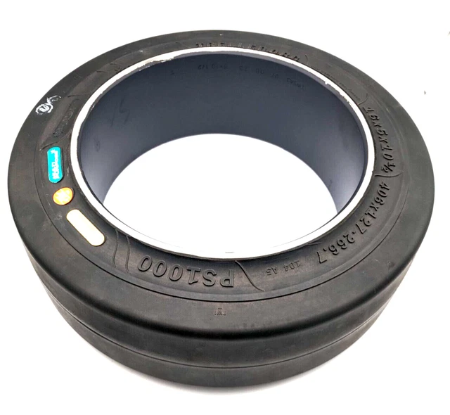 TRELLEBORG PS1000 16X5X10.5 (406x127x266.7mm) Smooth Press-On Band Tire ...