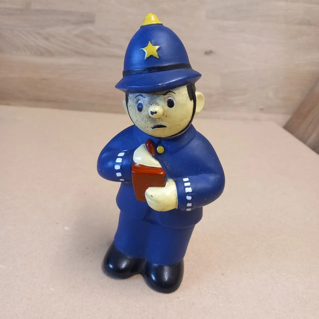 THOMAS THE TANK Engine - Policeman Blue Uniform Rubber Squeaky Kid Toy ...