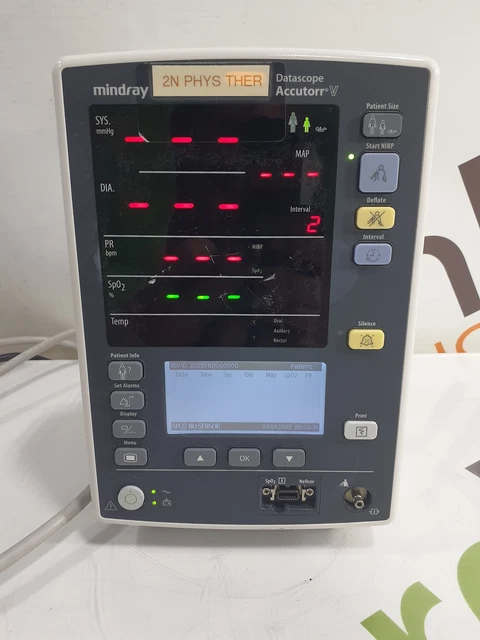 MINDRAY DATASCOPE ACCUTORR V moniteur de signes vitaux EUR 101,62 ...