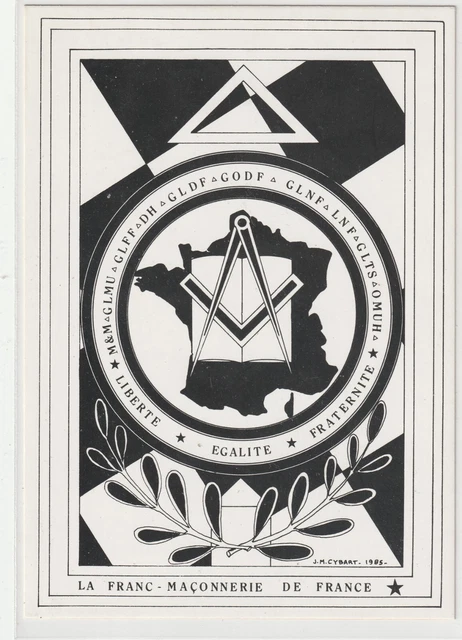 CPM-ILLUSTRATEUR DESSIN DE CYBART - Hommage à la Franc-Maçonnerie de ...