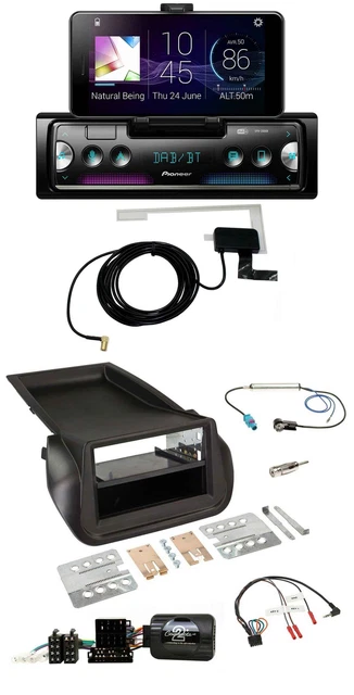 PIONEER DAB BLUETOOTH Lenkrad USB Autoradio für Citroen Nemo Peugeot ...