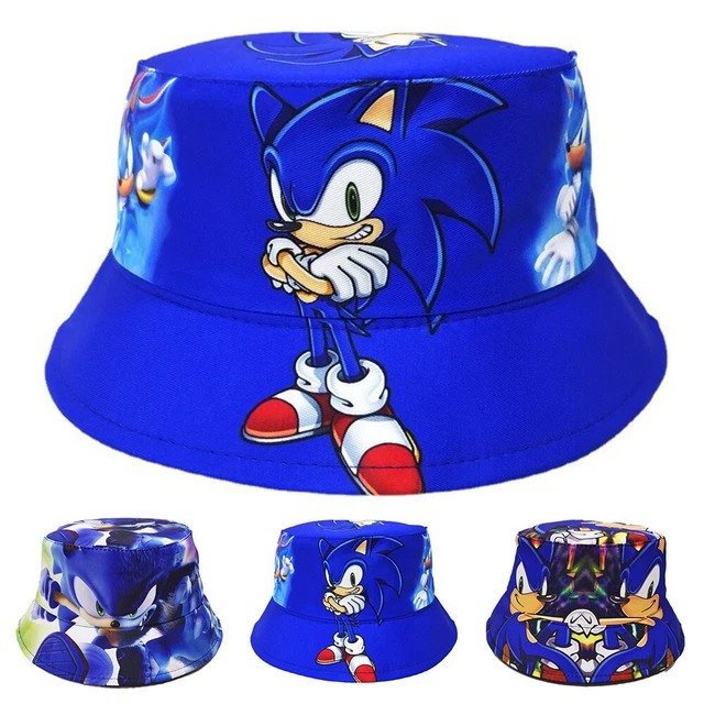 SONIC THE HEDGEHOG 3D Printed Kids Unisex UV Protection Bucket Hat ...