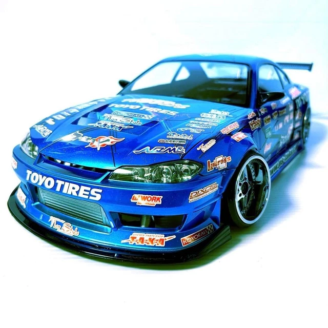 REVE D NISSAN Silvia S15 1/10 RC Drift Body Only Painted w/ Decals VALINO Livery £284.56 ...