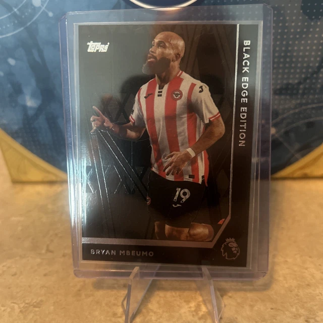 TOPPS PREMIER LEAGUE 2026 - Bryan Mbeumo Black Edge Edition £4.70 ...