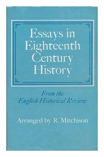 ESSAIS MITCHISON, ROSALIND dans l'histoire du XVIIIe siècle : de l ...