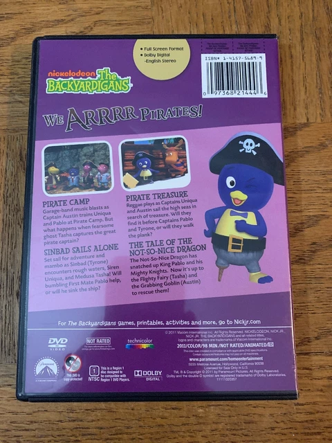 BACKYARDIGANS WE ARRRR Pirates DVD EUR 20,71 - PicClick DE BACKYARDIGANS WE ARRRR Pirates DVD EUR 20,71 - PicClick DE