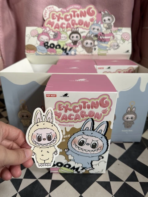 AUTHENTIC POP MART Labubu Excited Macaron - Soymilk £40.20 - PicClick UK