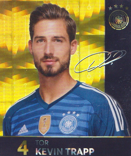 REWE WM18 TRADING Card No. 4 - Kevin Trapp GLITTER £1.16 - PicClick UK