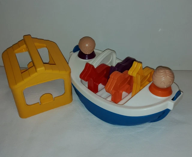 VTG 80S TUPPERWARE Tuppertoys Noah's Ark Tub Toy Playset,Animals/Cookie ...