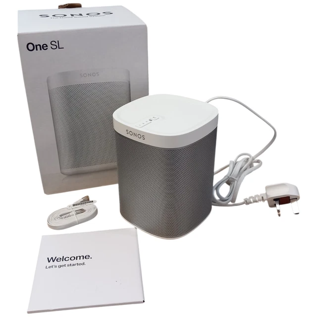 SONOS ONE SL Wireless Smart Speaker Model Play:1 White Box + Power ...