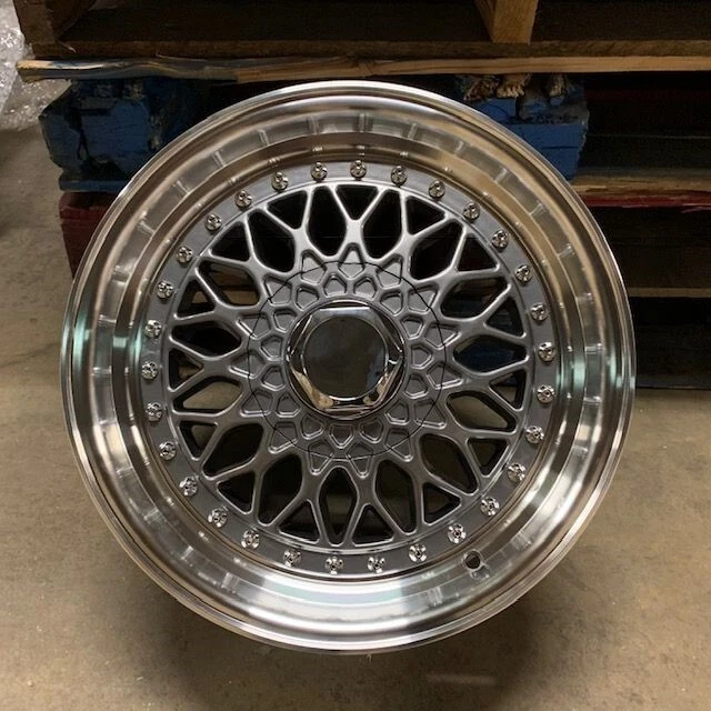 16& RS STYLE Gunmetal Wheels Rims 4 Lug 4X100/114.3 4X4.5 Brand New Set ...