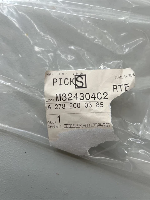 COOLANT EXPANSION TANK Reservoir A2782000385 Mercedes-Benz Genuine Part ...