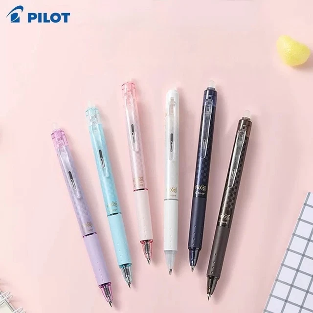 PILOT FRIXION DESIGN Series Retractable Erasable Gel Black Ink 0.5mm ...