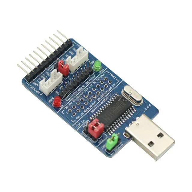 ALL IN 1 Multifunction USB to SPI/I2C/IIC/UART/TTL/ISP Serial Adapter ...