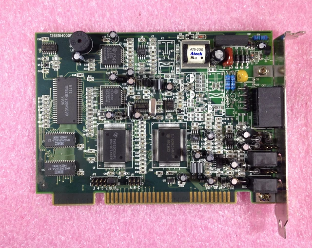 POWERCOM M56VI-ST1 INTERNAL 16-Bit Isa 56K Fax Modem Fcc Id: Fi7Tai ...