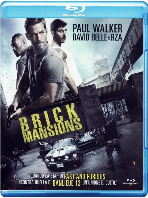 BRICK MANSIONS (BLU-RAY) rza paul walker EUR 10,54 - PicClick FR