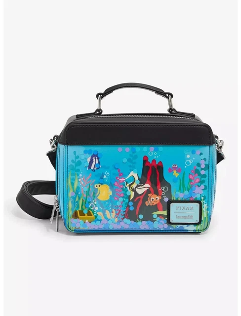 LOUNGEFLY DISNEY PIXAR Finding Nemo Aquarium Crossbody TB2 NWT Make ...