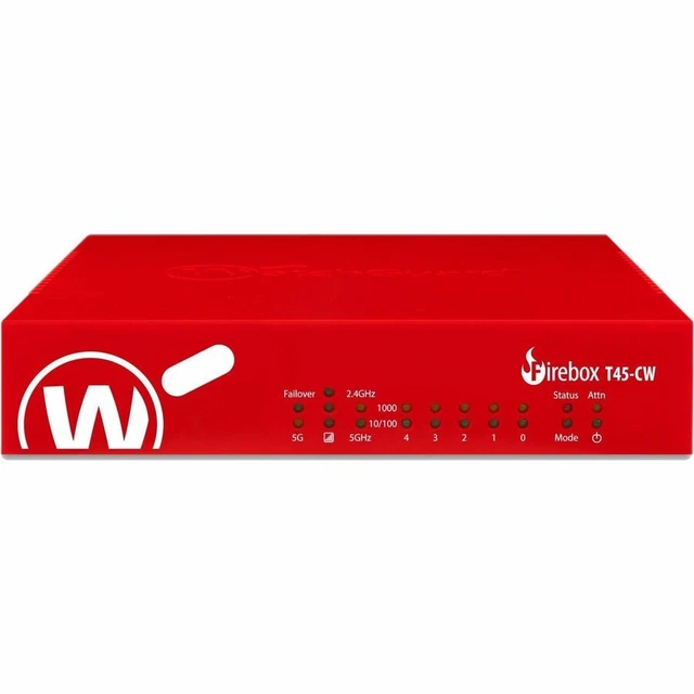 WATCHGUARD FIREBOX T45-CW Network Security/Firewall Appliance (wgt49031 ...