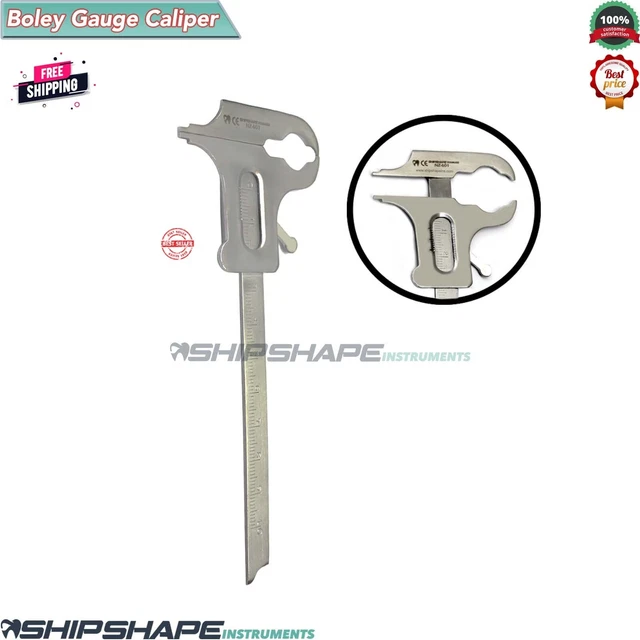 NEW DENTAL BOLEY Gauge Dentistry Surgical Measuring Instruments ...