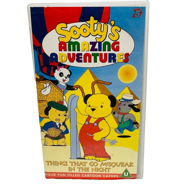 SOOTY'S AMAZING ADVENTURES VHS Things That Go McSqueak In The Night ...