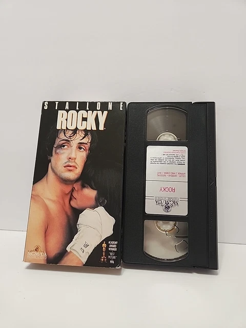 ROCKY (VHS 1976, 1996) Sylvester Stallone MGM Home Video Boxing £1.86 ...