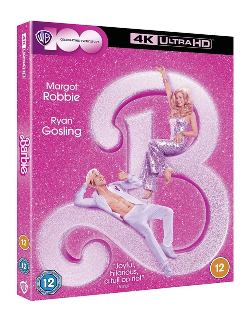 BARBIE (4K UHD Blu-ray) America Ferrera Margot Robbie Kingsley Ben-Adir ...