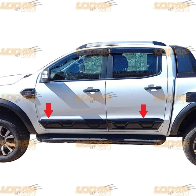 FORD RANGER DOOR Cladding Body Cladding Side Doors Body for 2012 - 2023 ...